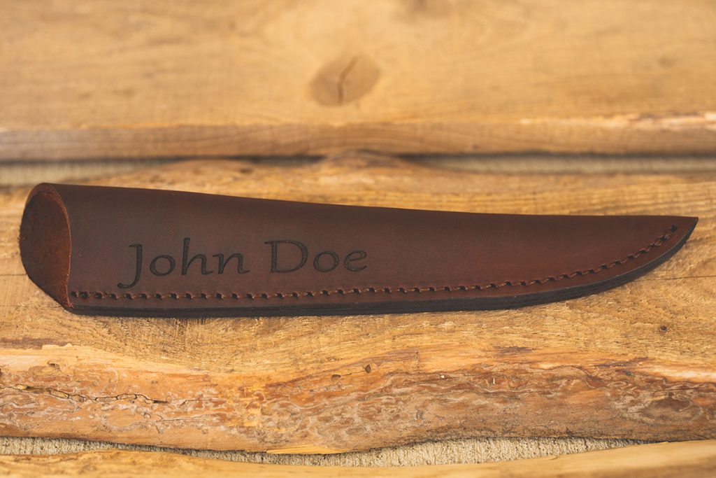 Custom Engraved Sheaths - MN Fillet Knife - Minnesota